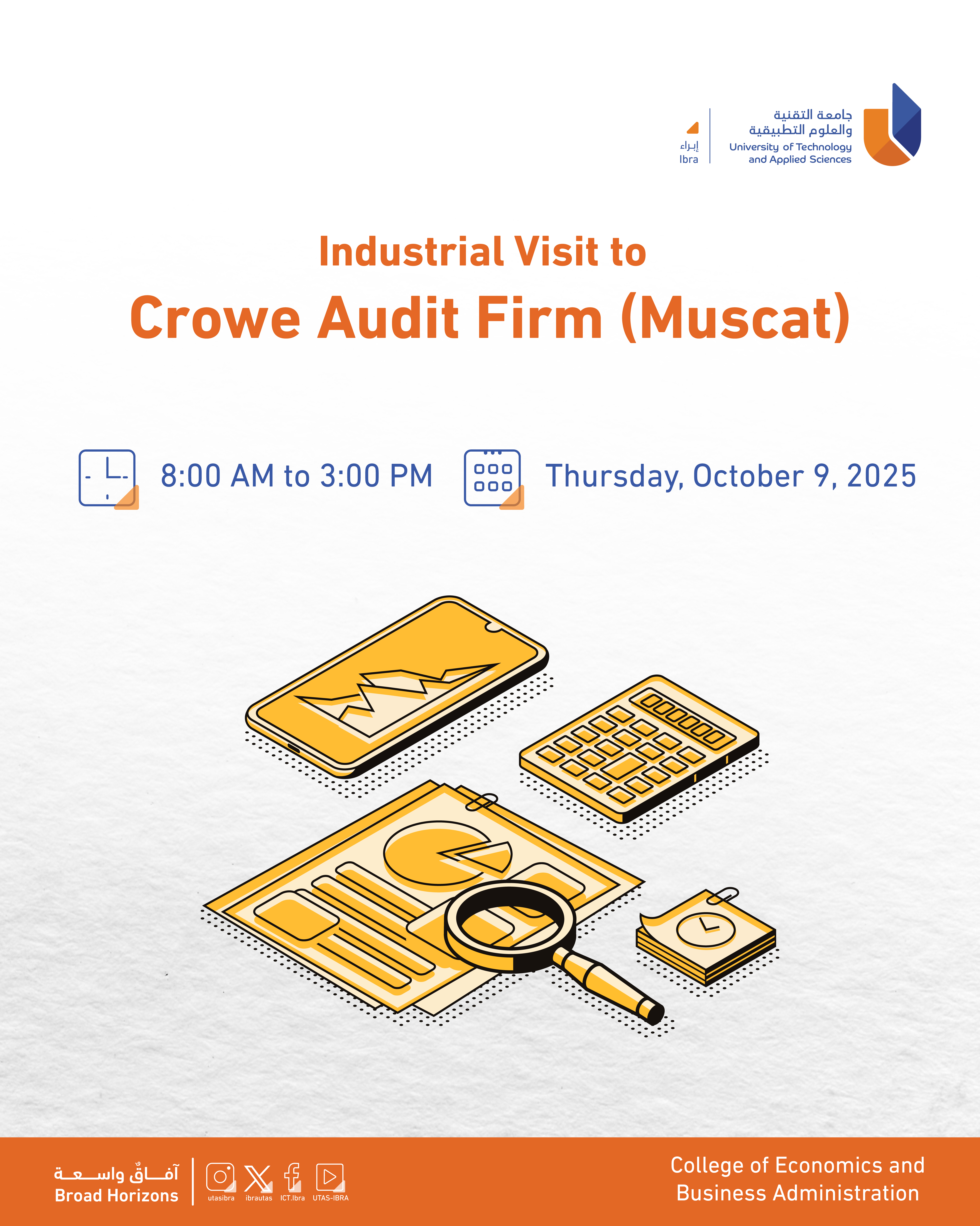 Industrial Visit - Crowe Audit Firm, Muscat