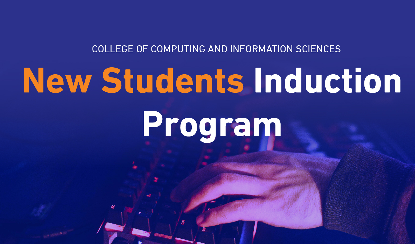 New Students Induction Program