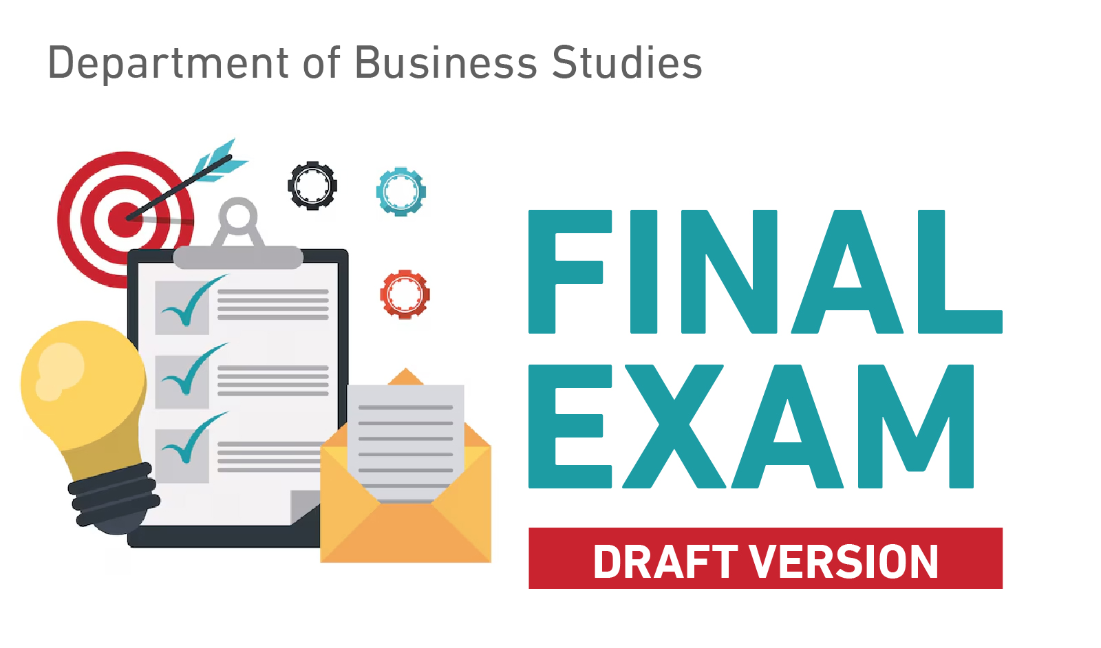 Final Exam Timetable - Draft version