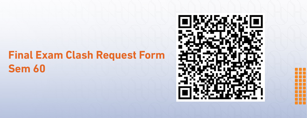 EEE Section Final Exam Clash Request Form - Sem 60