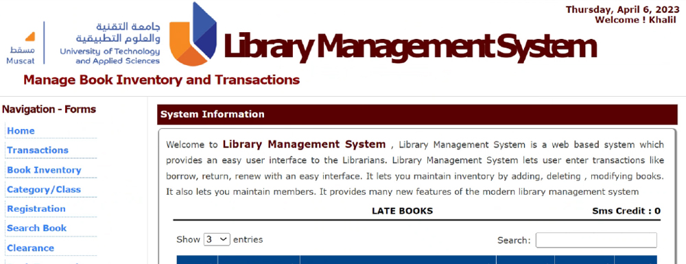 Training Program on “Library Induction"