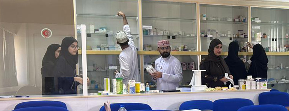 Pharmacy Students' Activity - Process of Shelving Medications