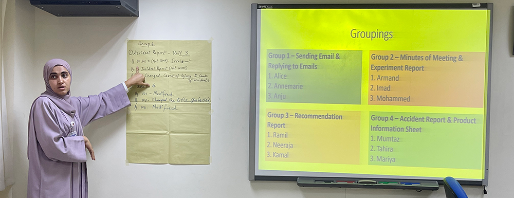 Post-Foundation Course-wise Staff Development Sessions