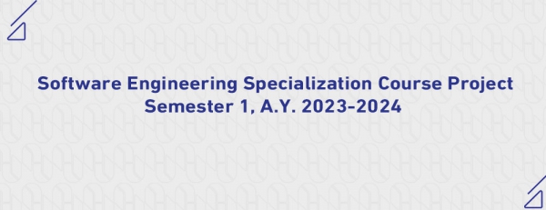 Software Engineering Specialization Course Project Semester 1, AY 2023-2024