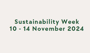 Sustainability Event next week