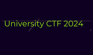 University CTF 2024