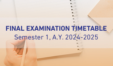 Final Examination Timetable