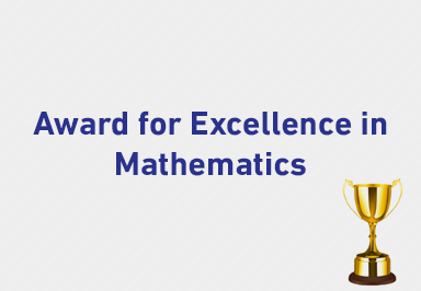Award for Excellence in Mathematics