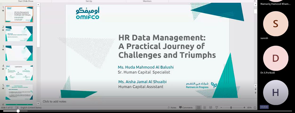 Business Studies Department - HR Data Management a Practical Journey of ...