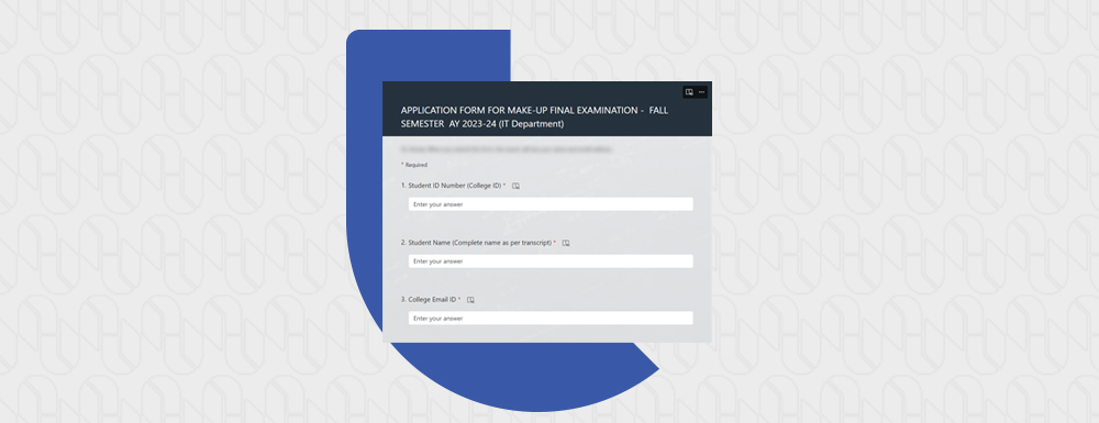 Information Technology Department - Final Makeup Examination ...