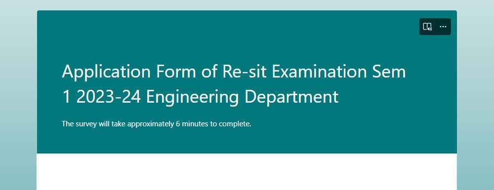 Engineering Department-Re-sit examinations link-Sem 1, 2023-2024