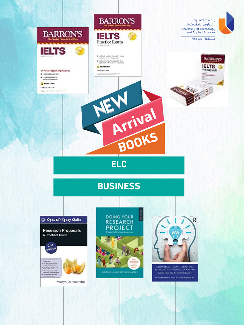 NEW ARRIVAL BOOKS (ELC & Business)