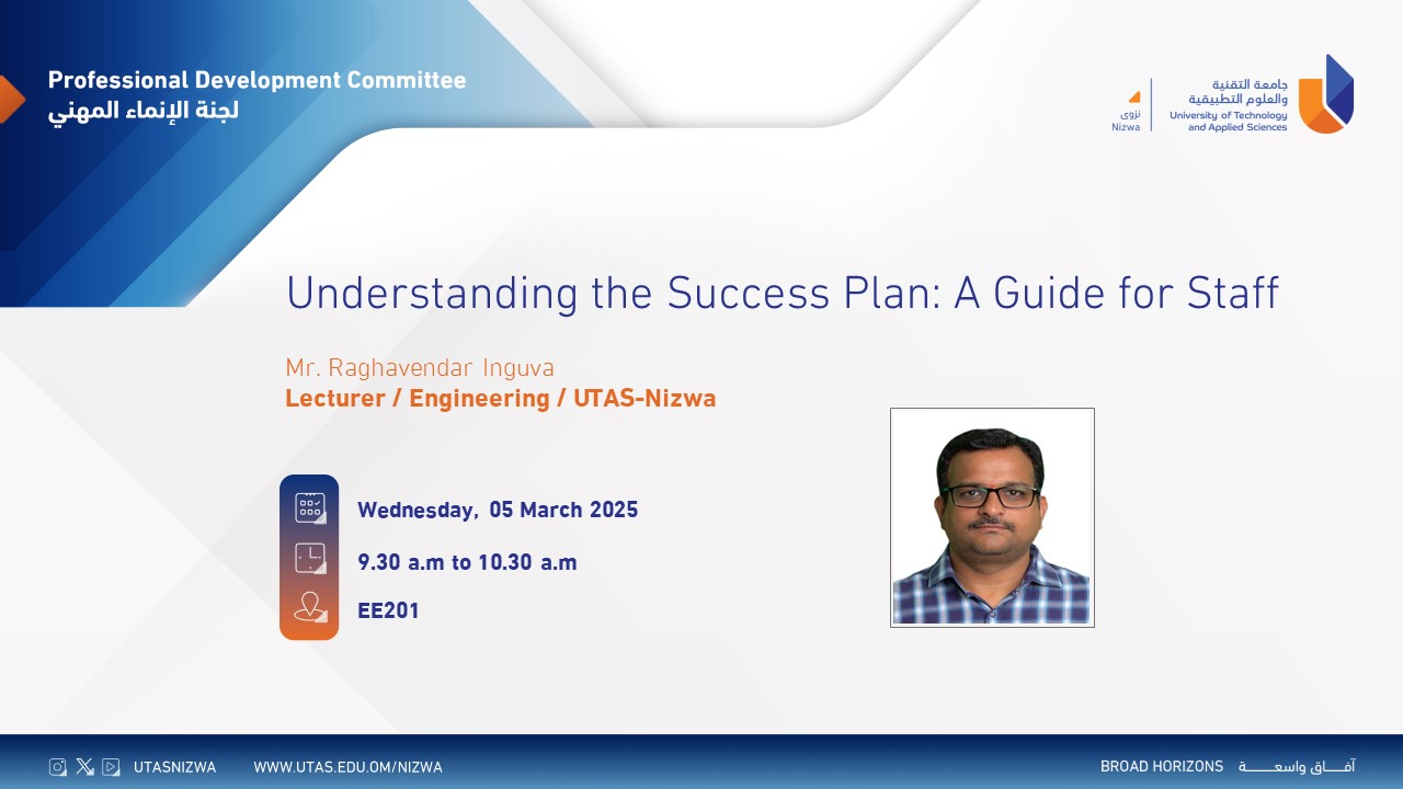 Understanding the Success Plan: A Guide for Staff