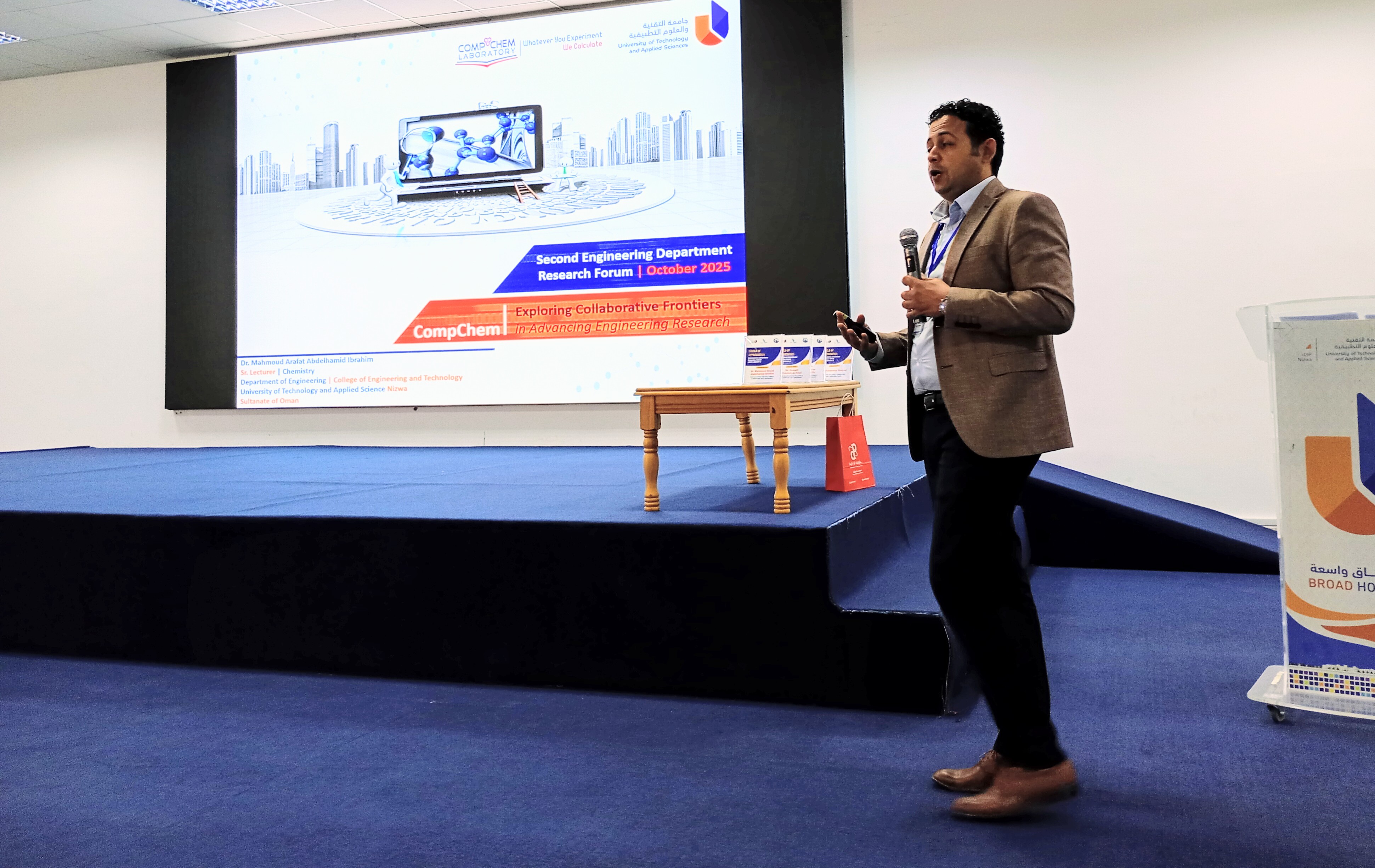 Engineering Department Organizes Research Forum Session 2 at UTAS-Nizwa