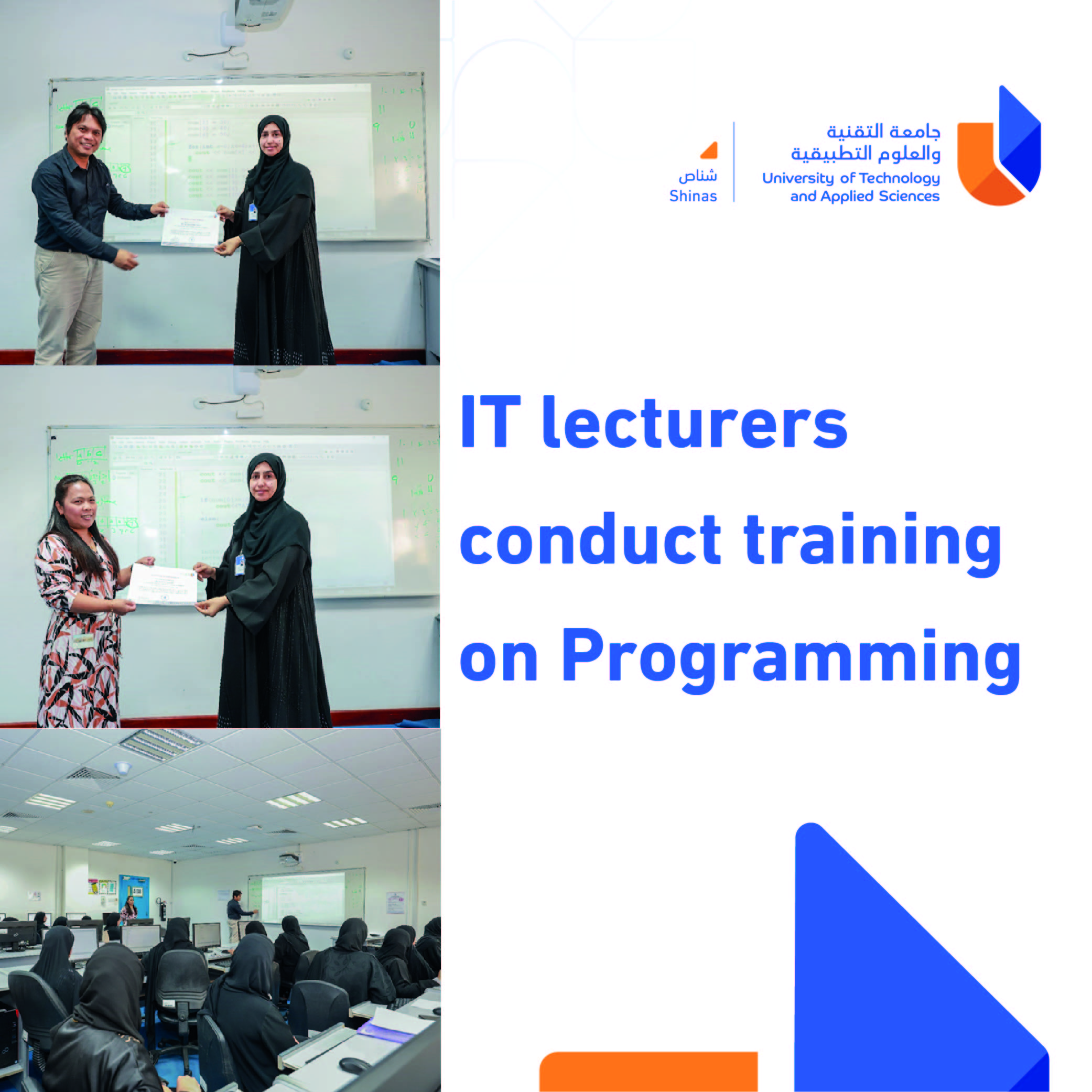 IT lecturers conduct training on Programming