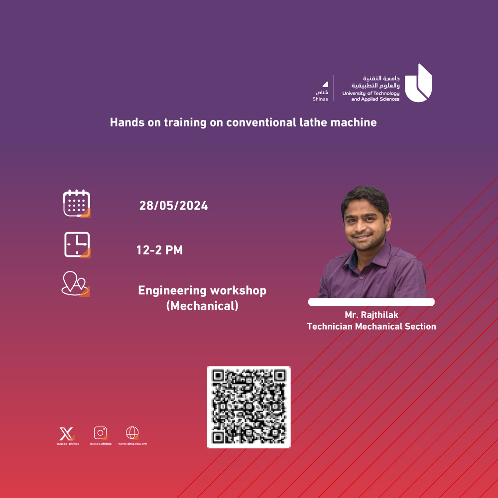 Hands on Training on Conventional Lathe Machine