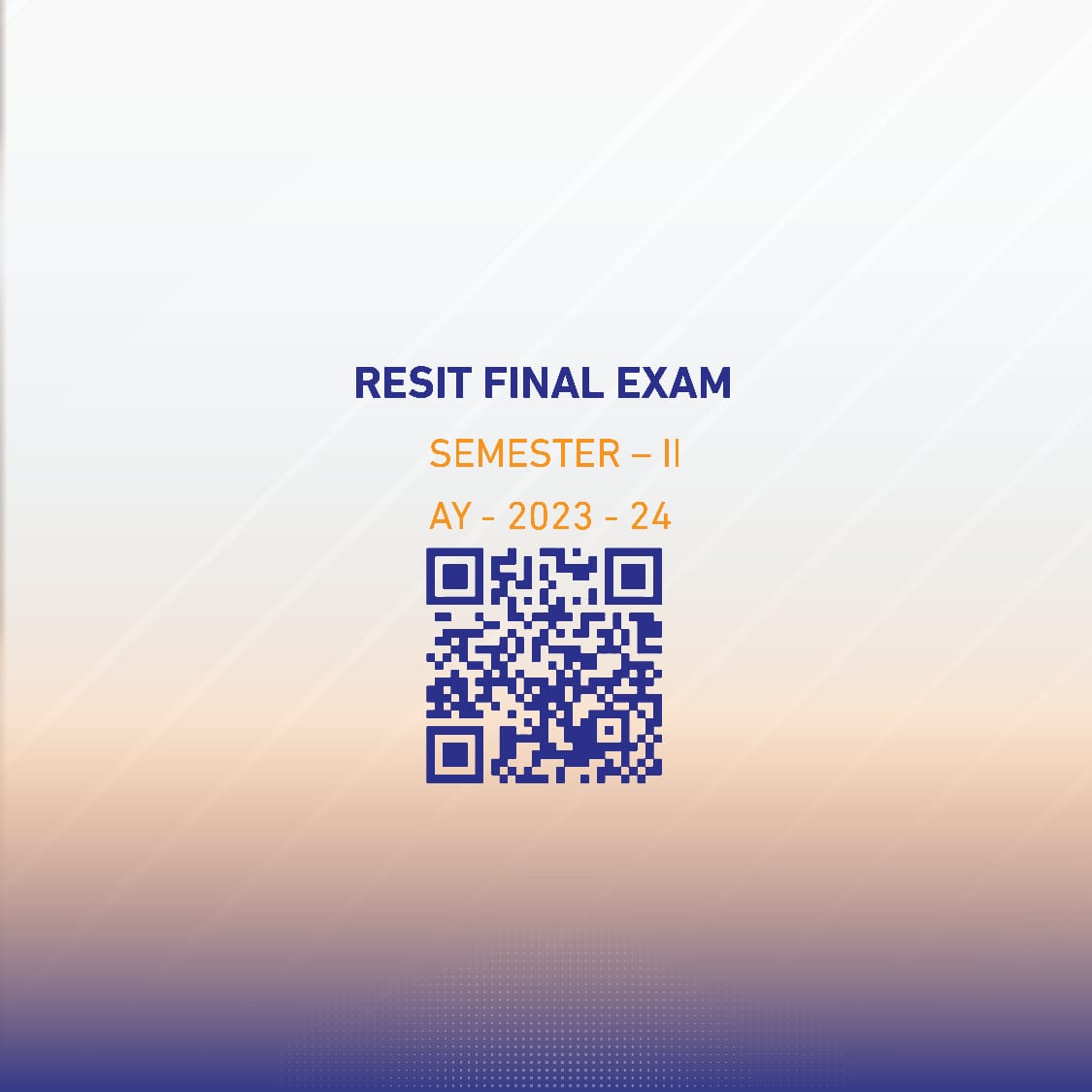 RESIT FINAL EXAM - اعادة الاختبار النهائي