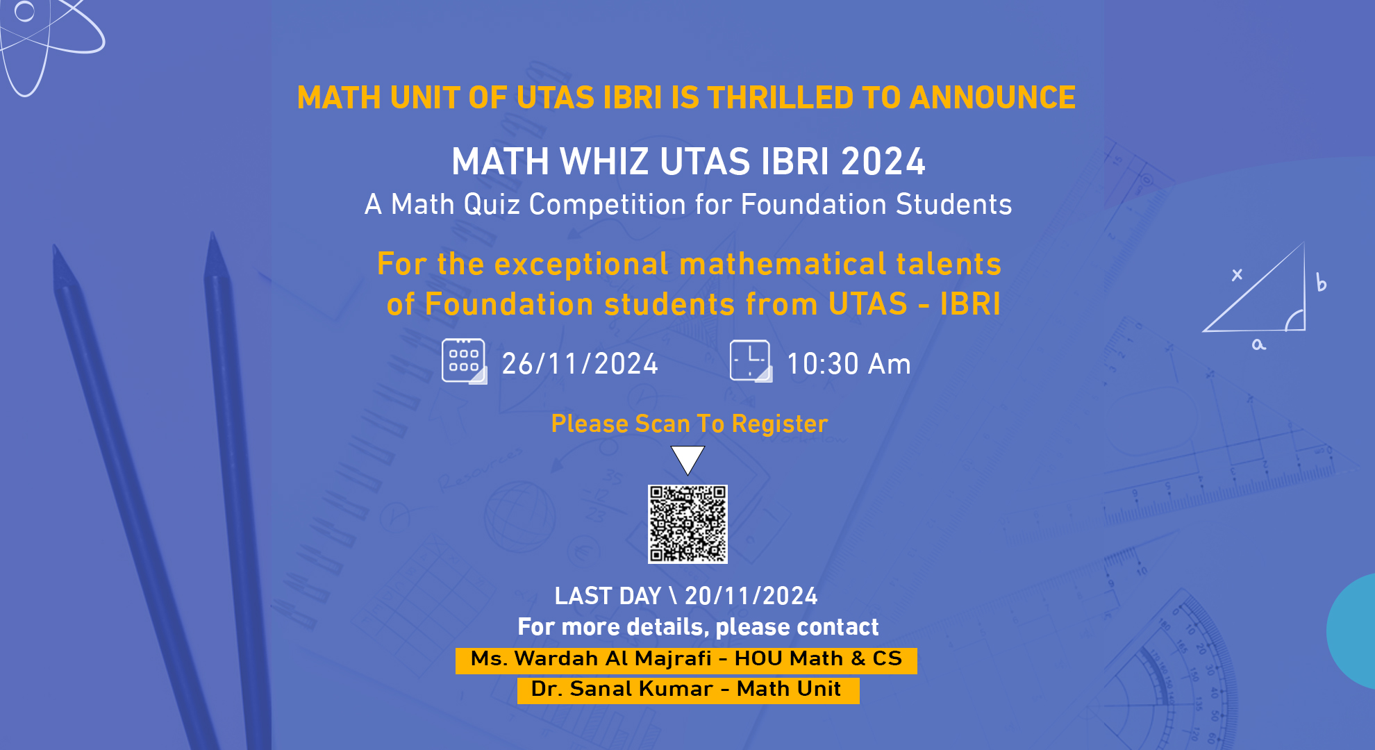 MATH WHIZ UTAS IBRI 2024